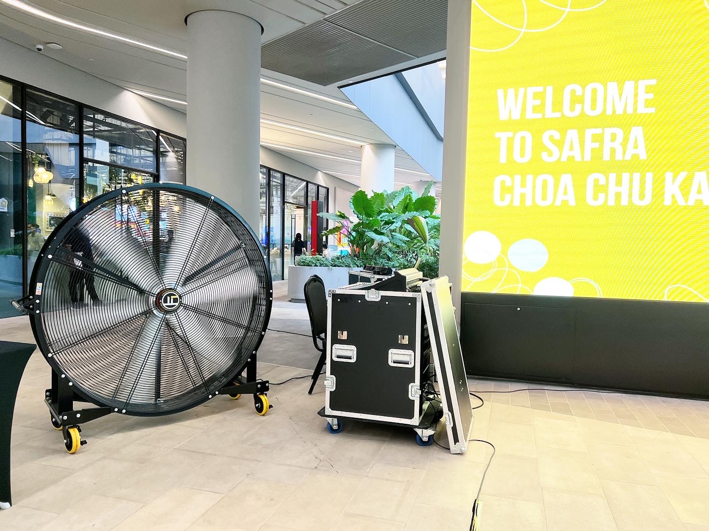 Industrial Giant Fan Rental in Singapore 2026 | Air Guru